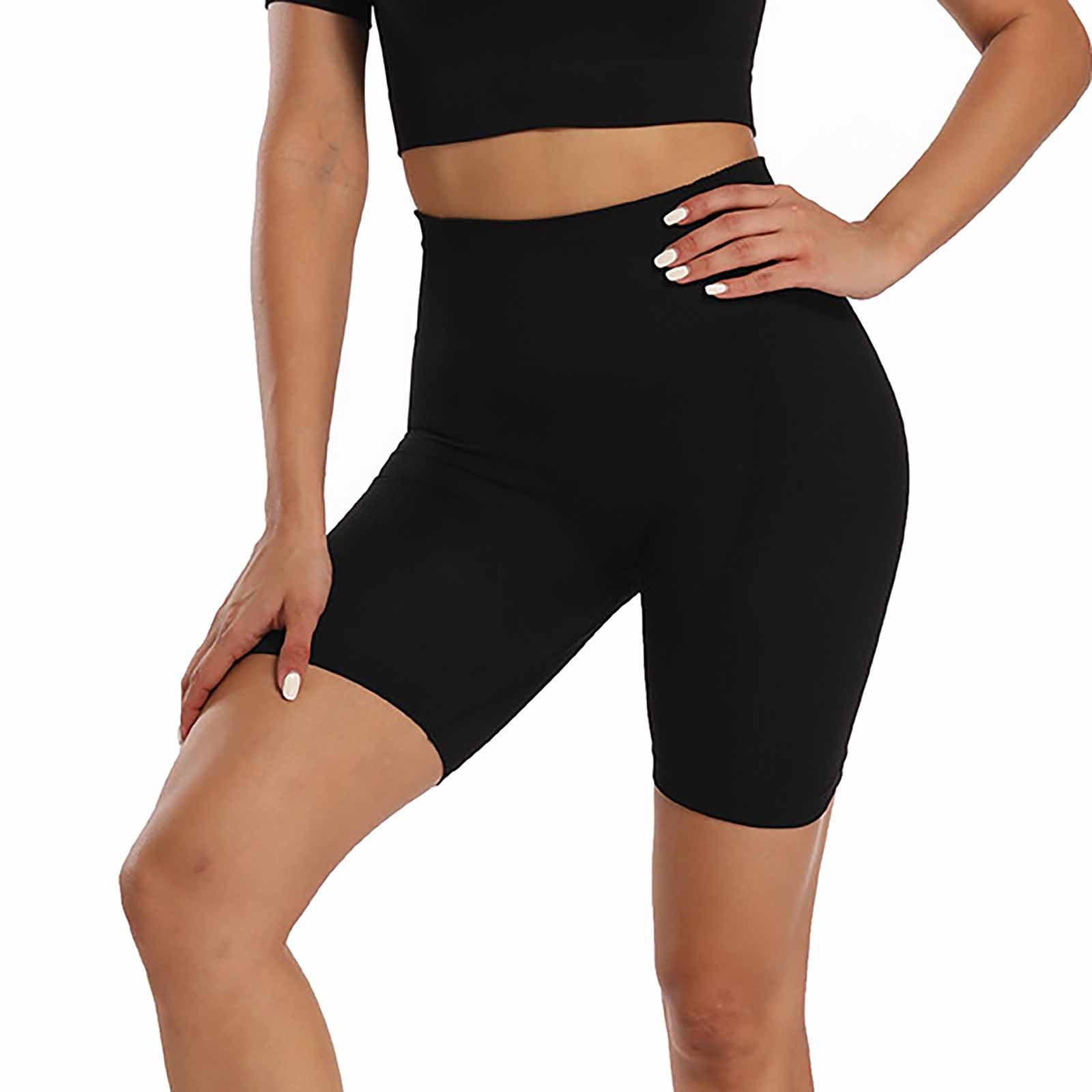 REALiKUN Biker Shorts for Women High Waisted Workout Shorts for Women ...