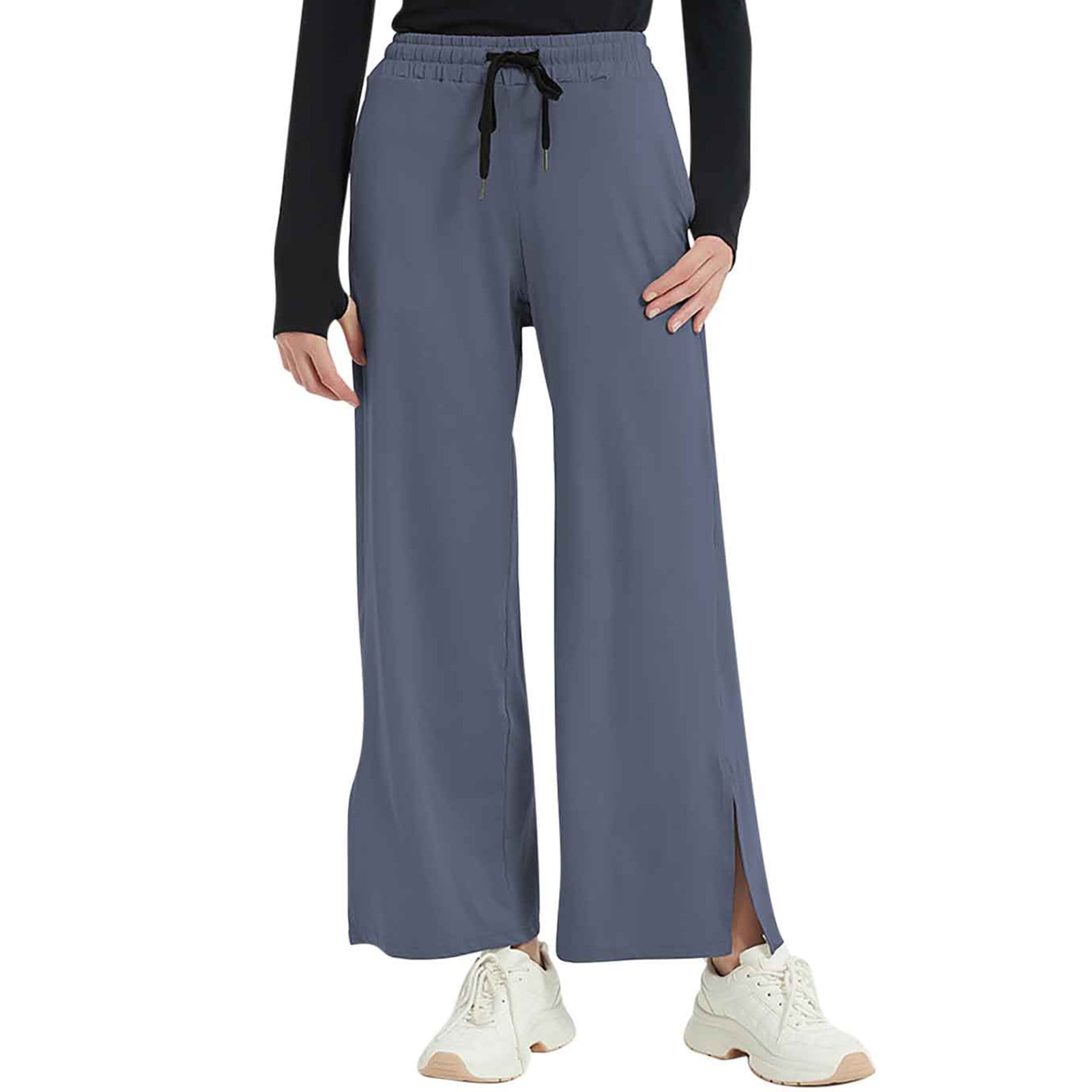 REALiKUN Nurse Scrub Pants for Women 2-Way Stretch Mid-Rise Straight ...
