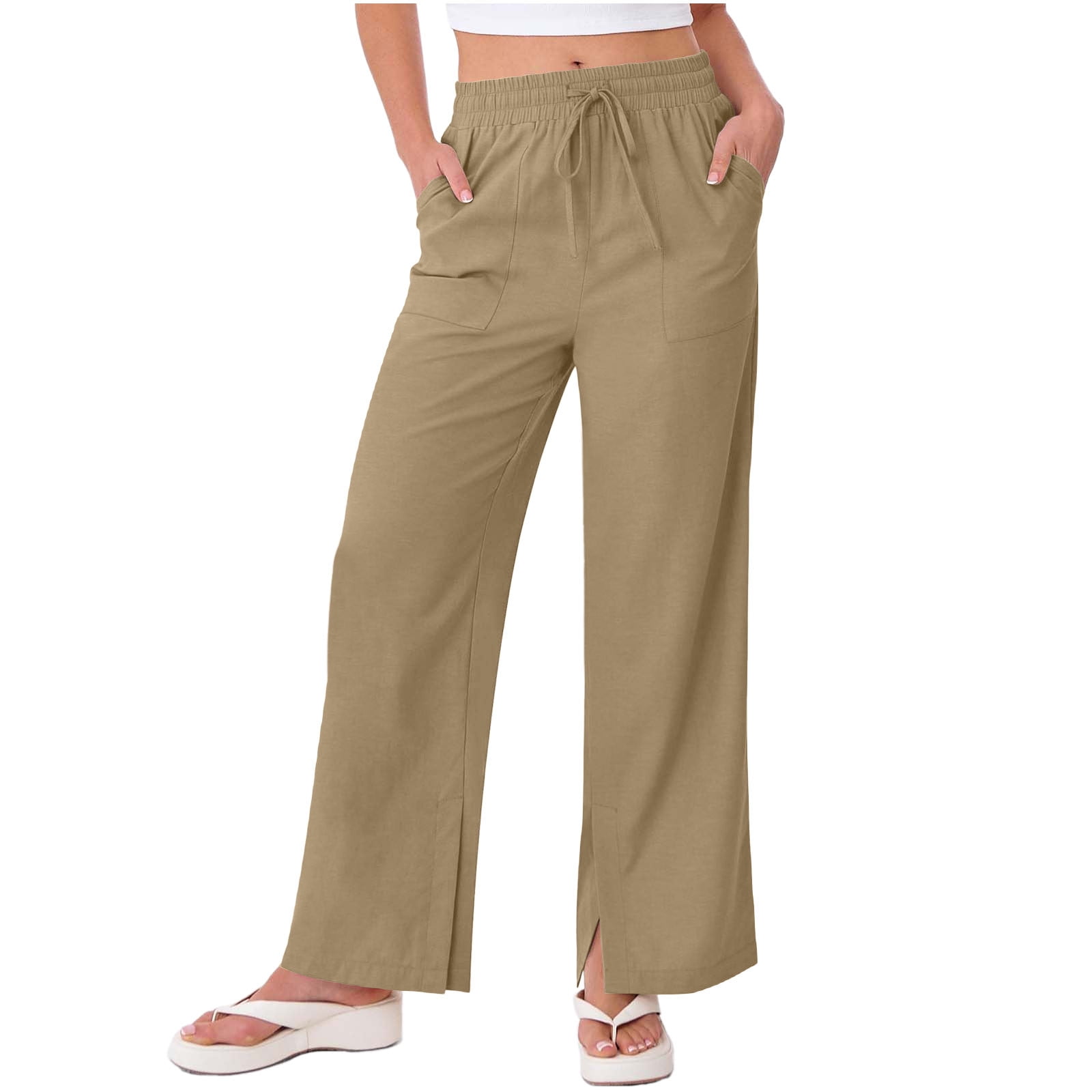 REALiKUN Women's Quick Dry Swim Beach Pants Lightweight UPF 50+ Sun ...
