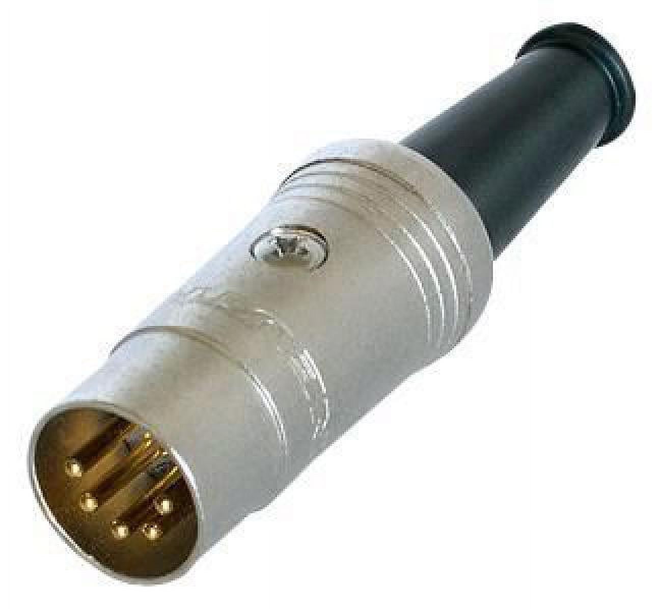 REAN - 5 Pin DIN Plug, Gold - Walmart.com