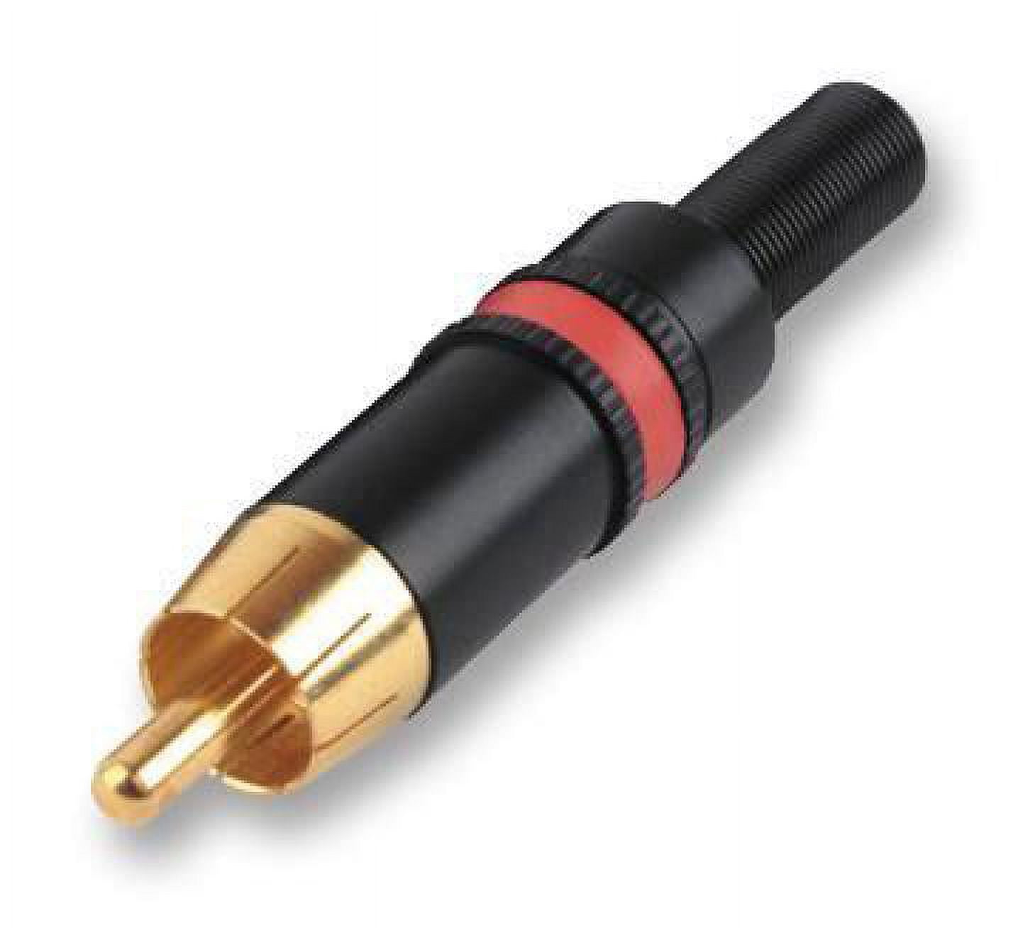 REAN - Phono Plug, Red: Electronics - Walmart.com