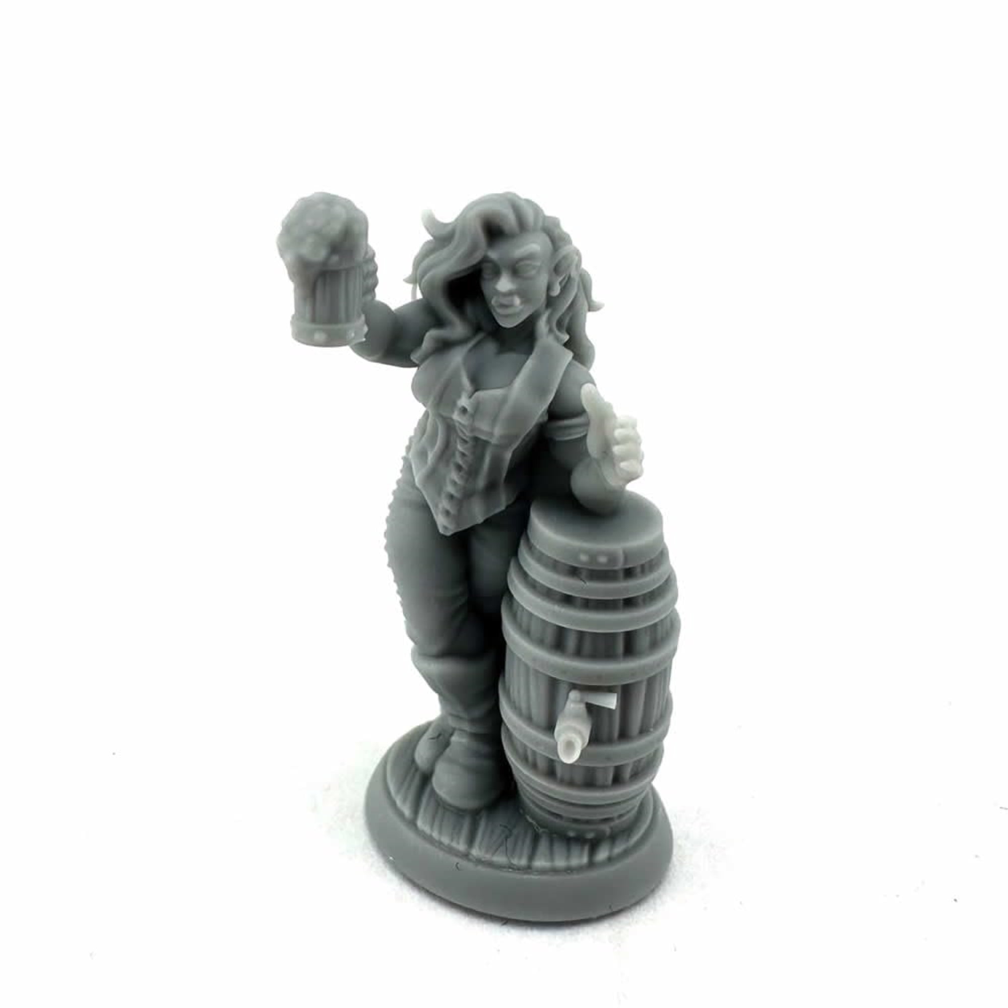 REAPER Anya Half Orc Arm-Wrestler Miniature Figure 25mm Heroic Scale ...