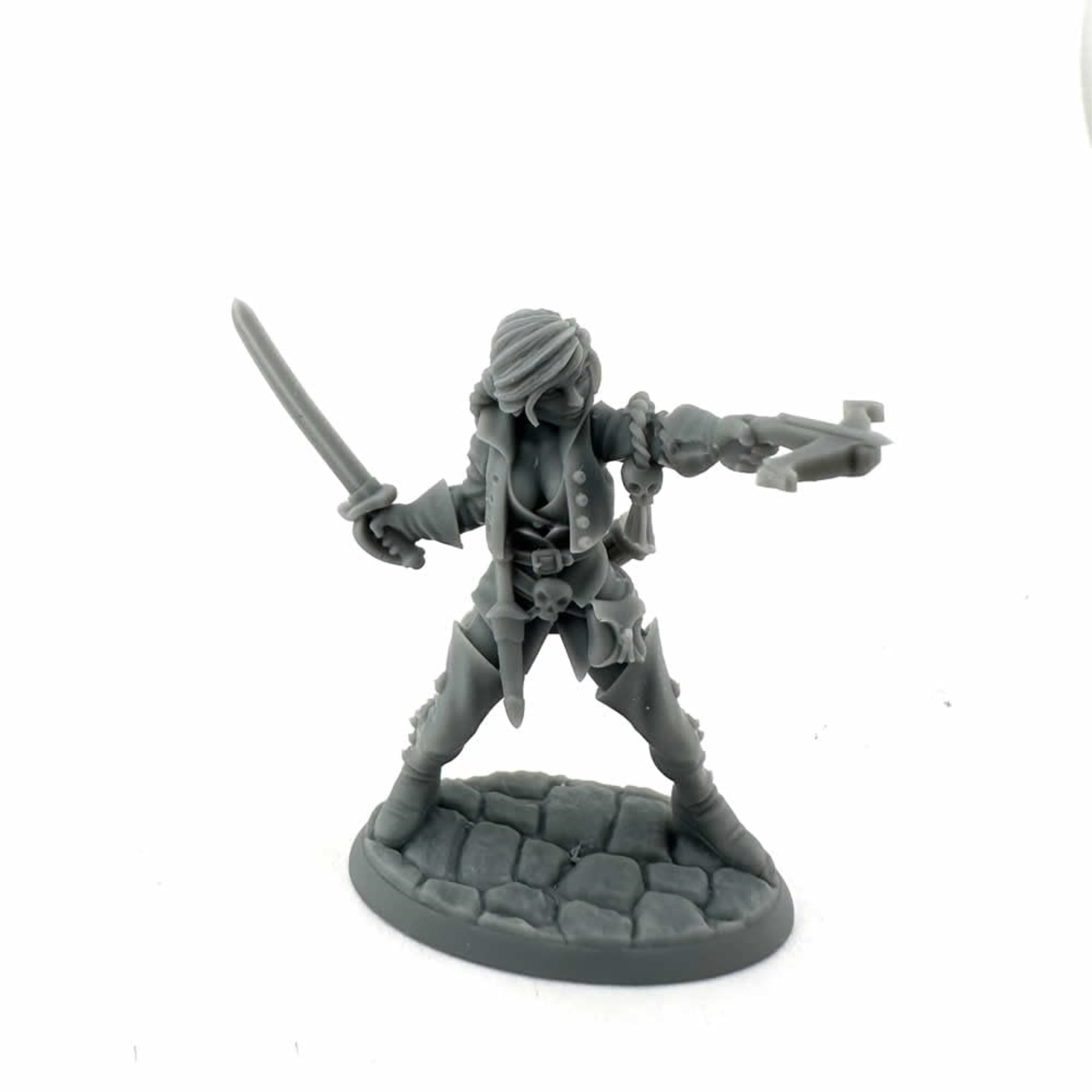 REAPER Damaris Female Duskwarden Miniature Figure 25mm Heroic Scale ...