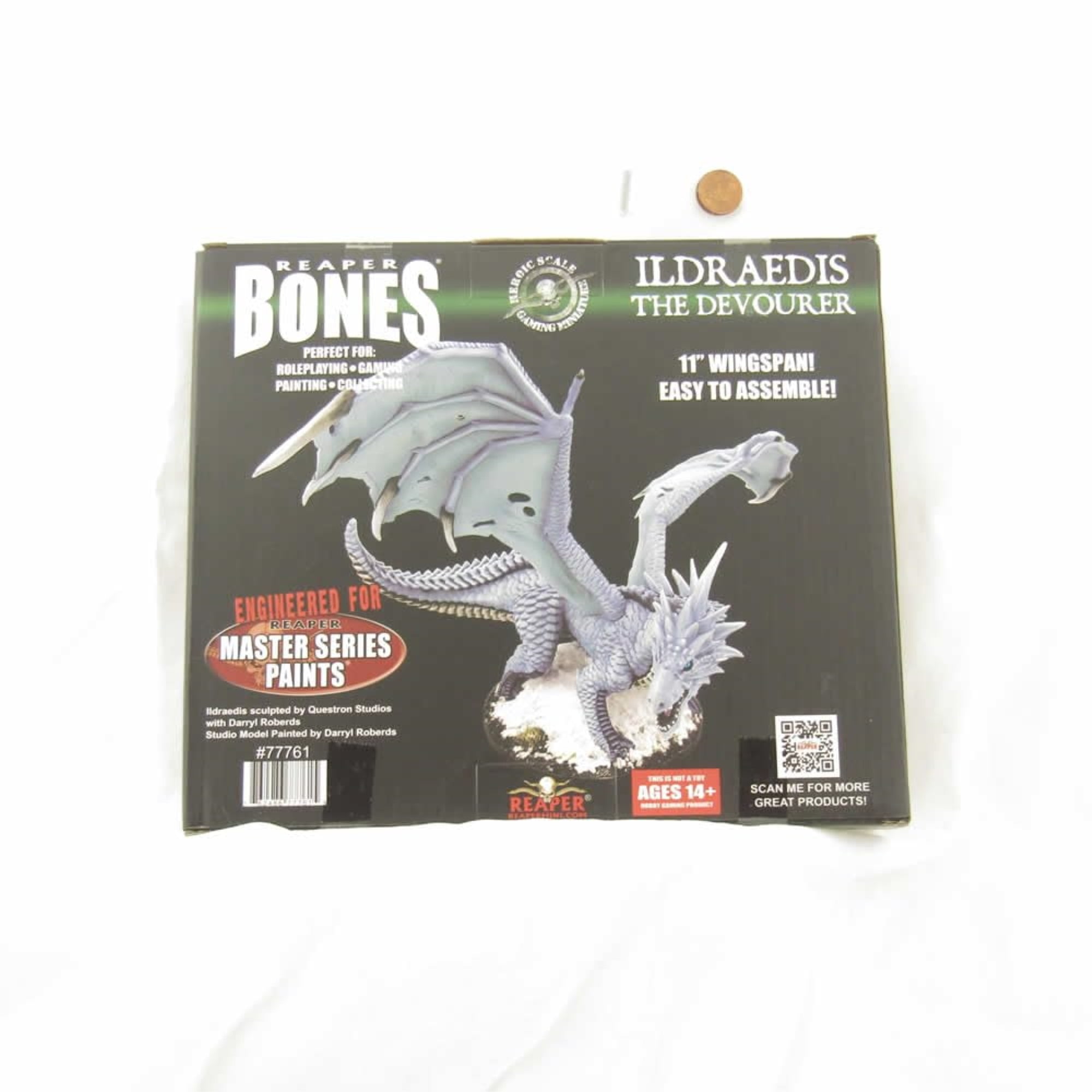 REAPER Ildraedis The Devourer Miniature 25mm Heroic Scale Figure Dark ...
