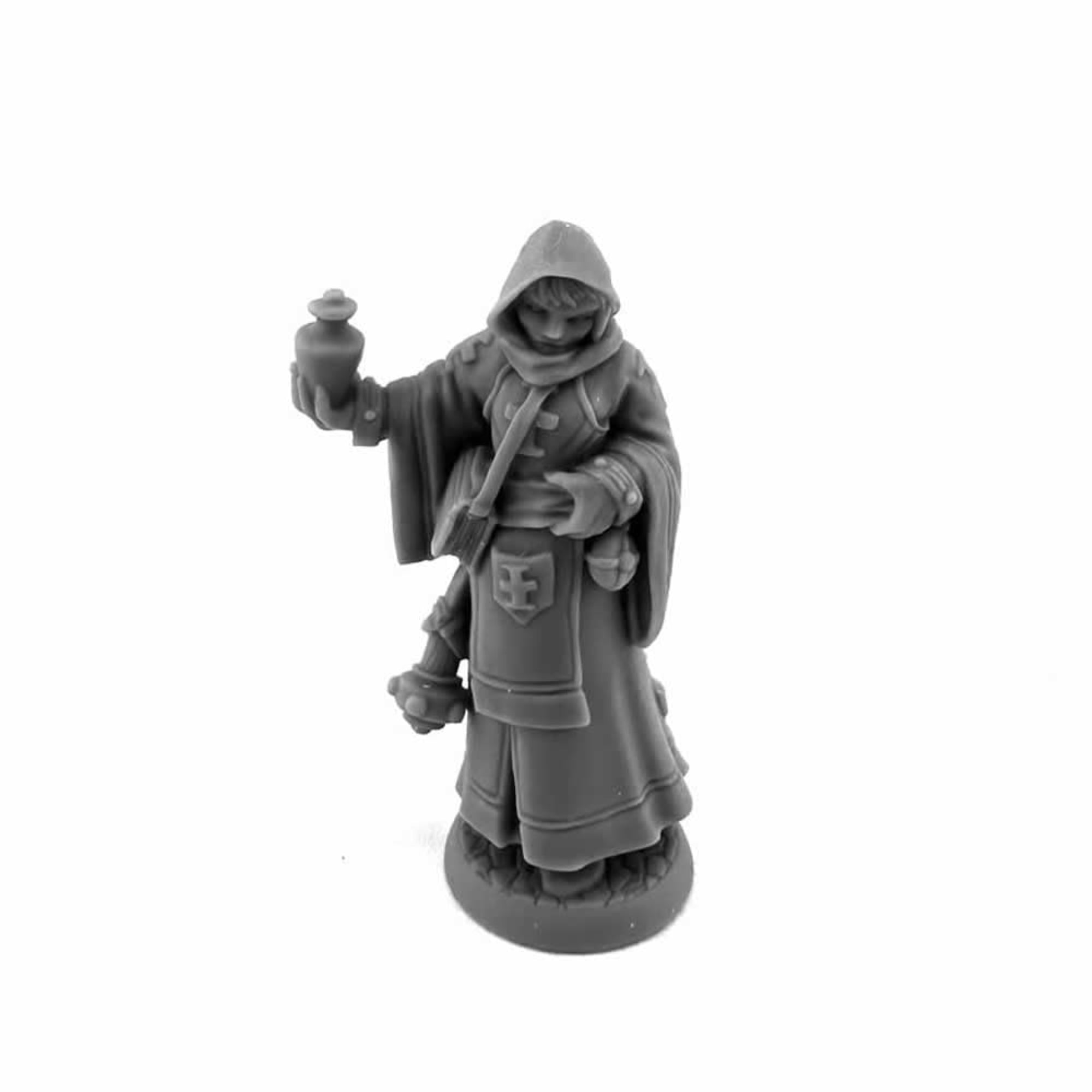 REAPER Olivia Female Cleric Miniature Figure 25mm Heroic Scale Bones ...