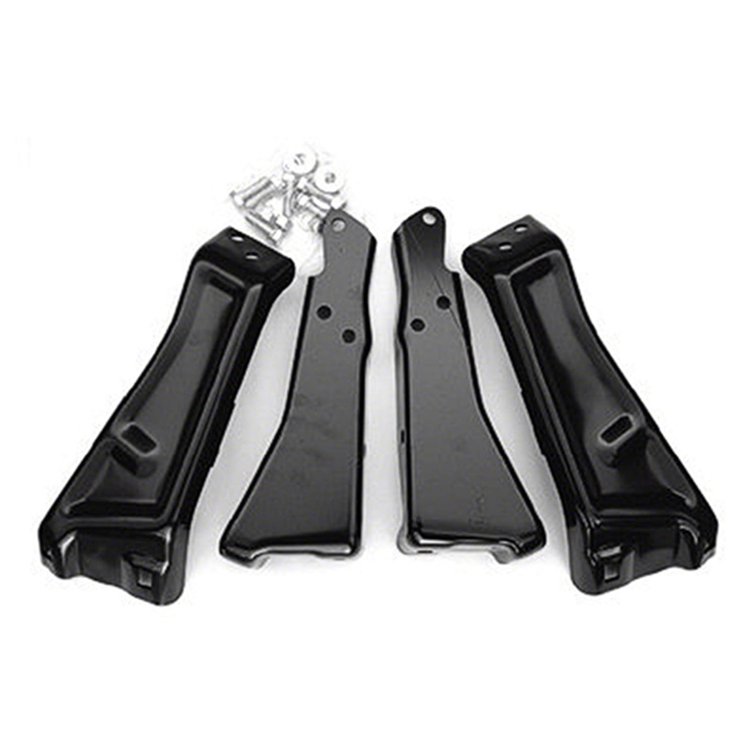 REAR BUMPER BRACKET 5 PIECE KIT; FLEETSIDE MODELS; INCLUDES INNER AND ...