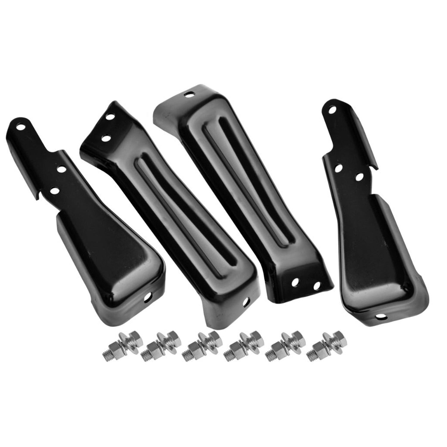 REAR BUMPER BRACKET SET; FOR STEPSIDE MODELS; MADE OF STEEL - Walmart.com