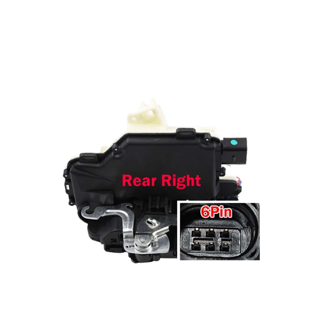 REAR RIGHT-Door Lock Actuator, For VW Passat B5 Golf Jetta MK4 Beetle ...