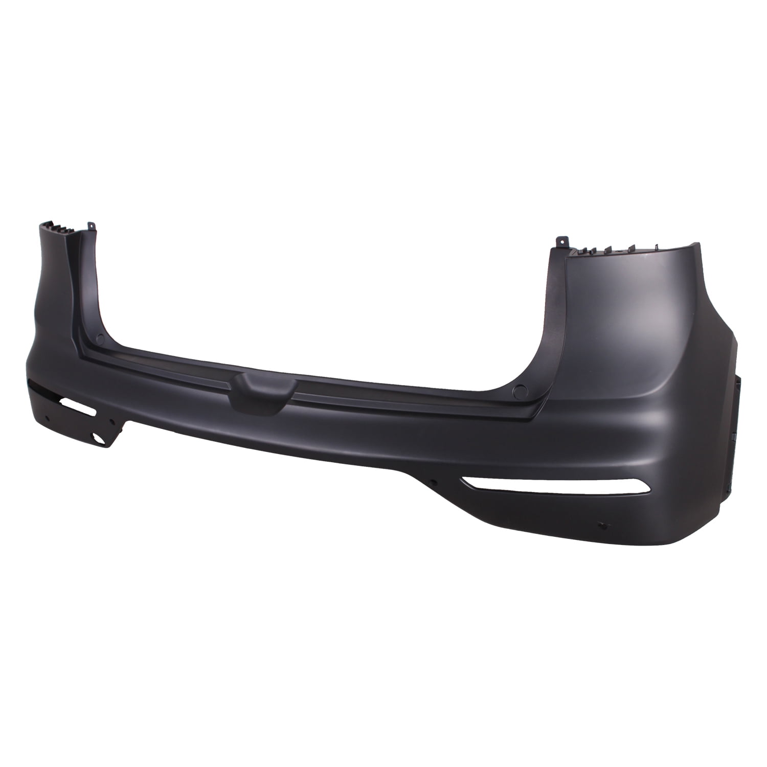 REAR UPPER BUMPER COVER; WITH PARK ASSIST SENSOR HOLES; PRIMED/PAINT ...