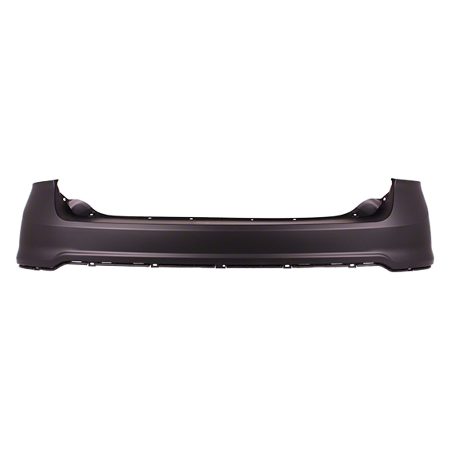 REAR UPPER BUMPER COVER; WITHOUT PARK ASSIST SENSOR HOLES; PRIMED/PAINT ...
