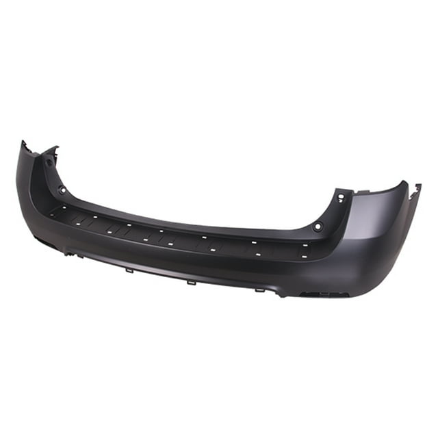 REAR UPPER BUMPER COVER; WITHOUT PARK ASSIST SENSOR HOLES; WITHOUT ...