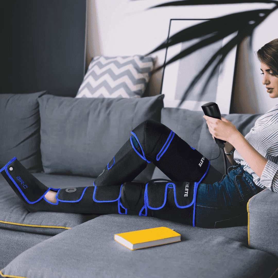 REATHLETE AIR-C Full Leg Massager for Circulation and Pain Relief ...
