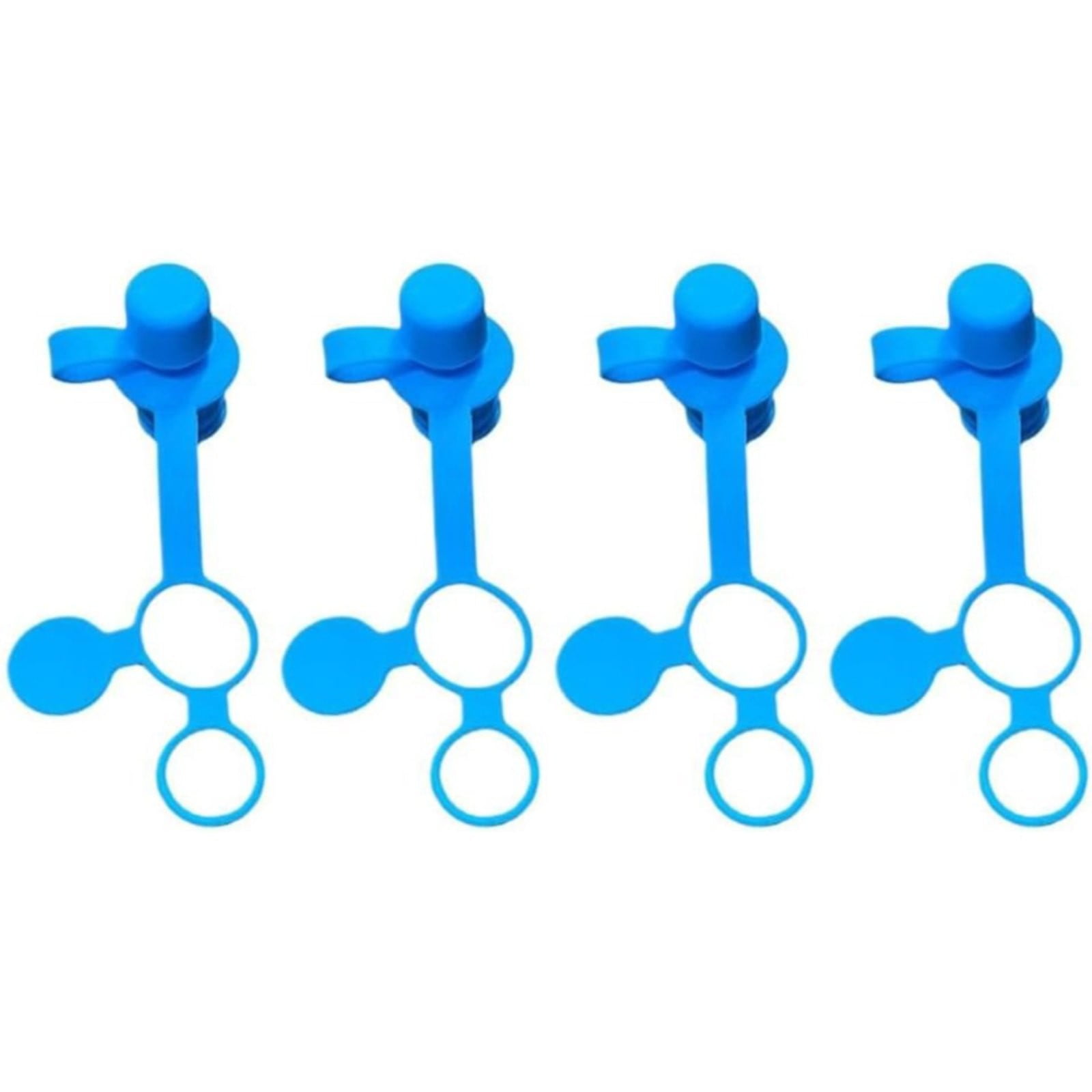 REAYEHANE 4 Pack Water Bottle Spout Adapter No Spill Silicone Bottles ...