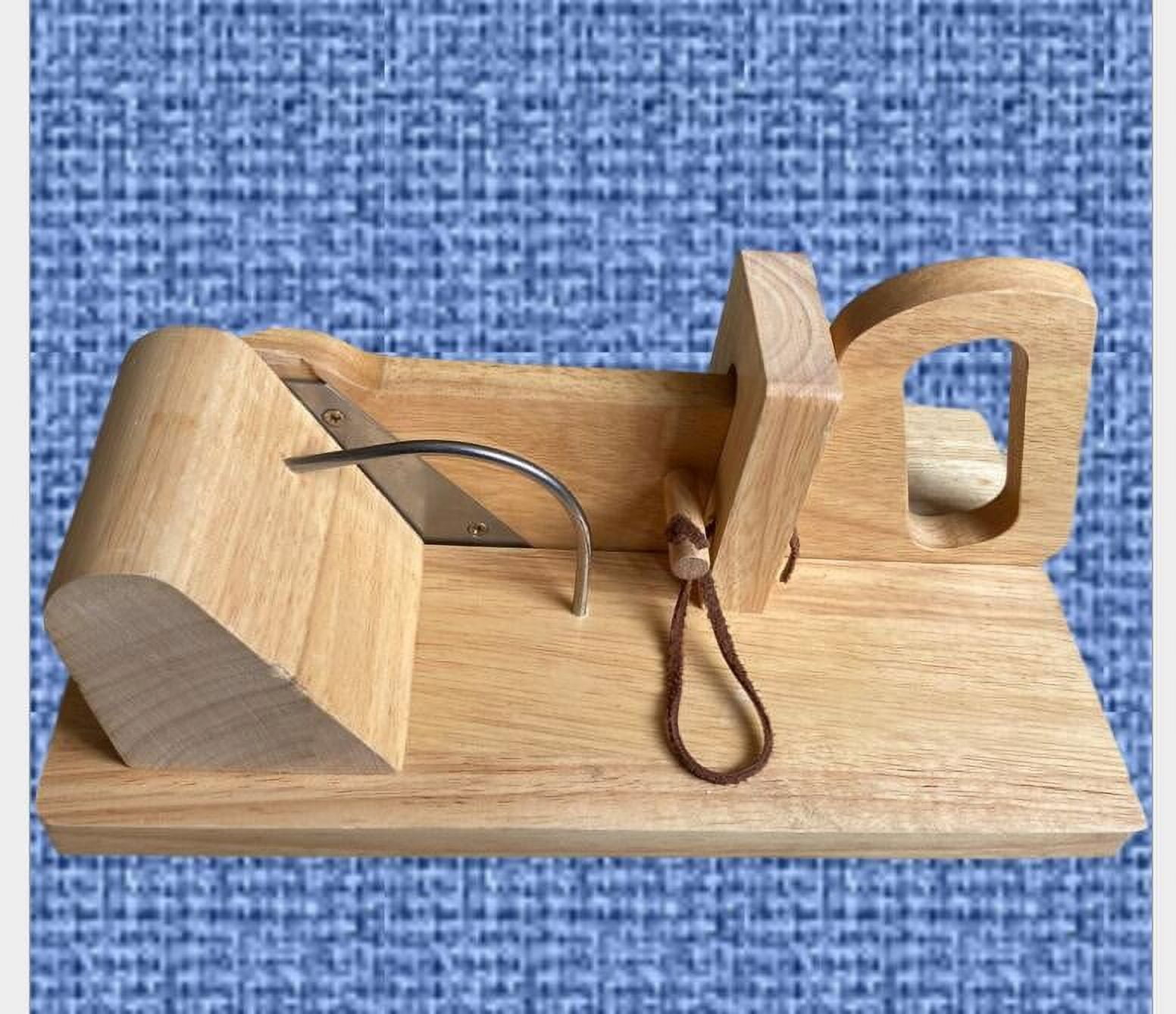 REAYEHANE Cutter Kitchen Supplies Wooden Sausage Guillotine Slicer, for ...