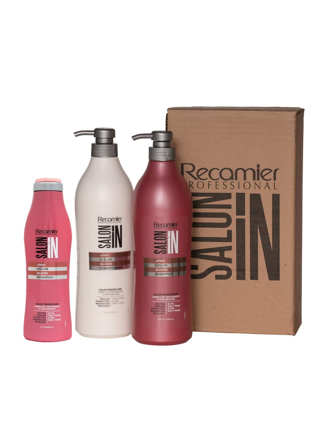 RECAMIER Salt Free Shampoo and Color Guard Conditioner Set Shampoo ...