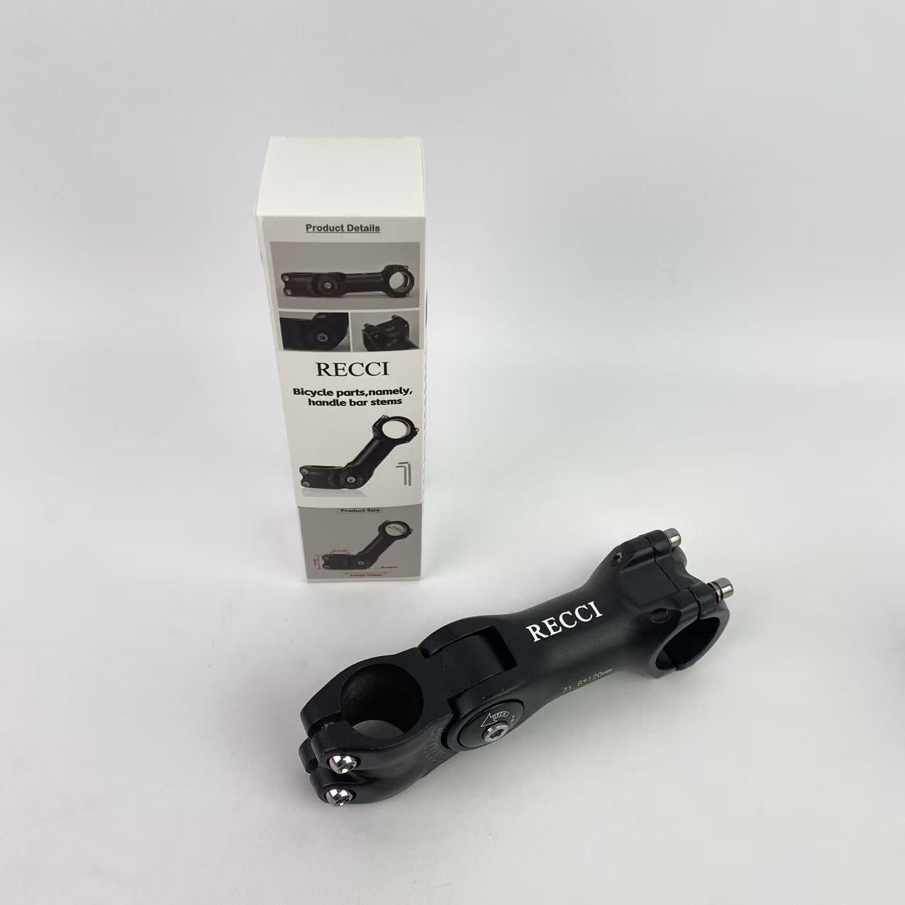 RECCI Bicycle parts,namely, handle bar stems,Adjustable Bike Stem 31.8 ...