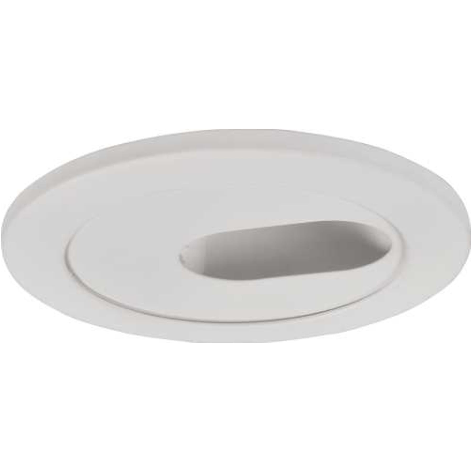 RECESSED LIGHTING 4" WHITE APERTURE DOWN LIGHT WITH 2-1/2" X 1-1/4 ...