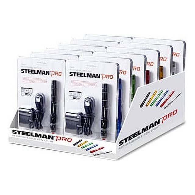 RECHARGEABLE PENLIGHTS 12-PACK POP DISPLAY - Walmart.com