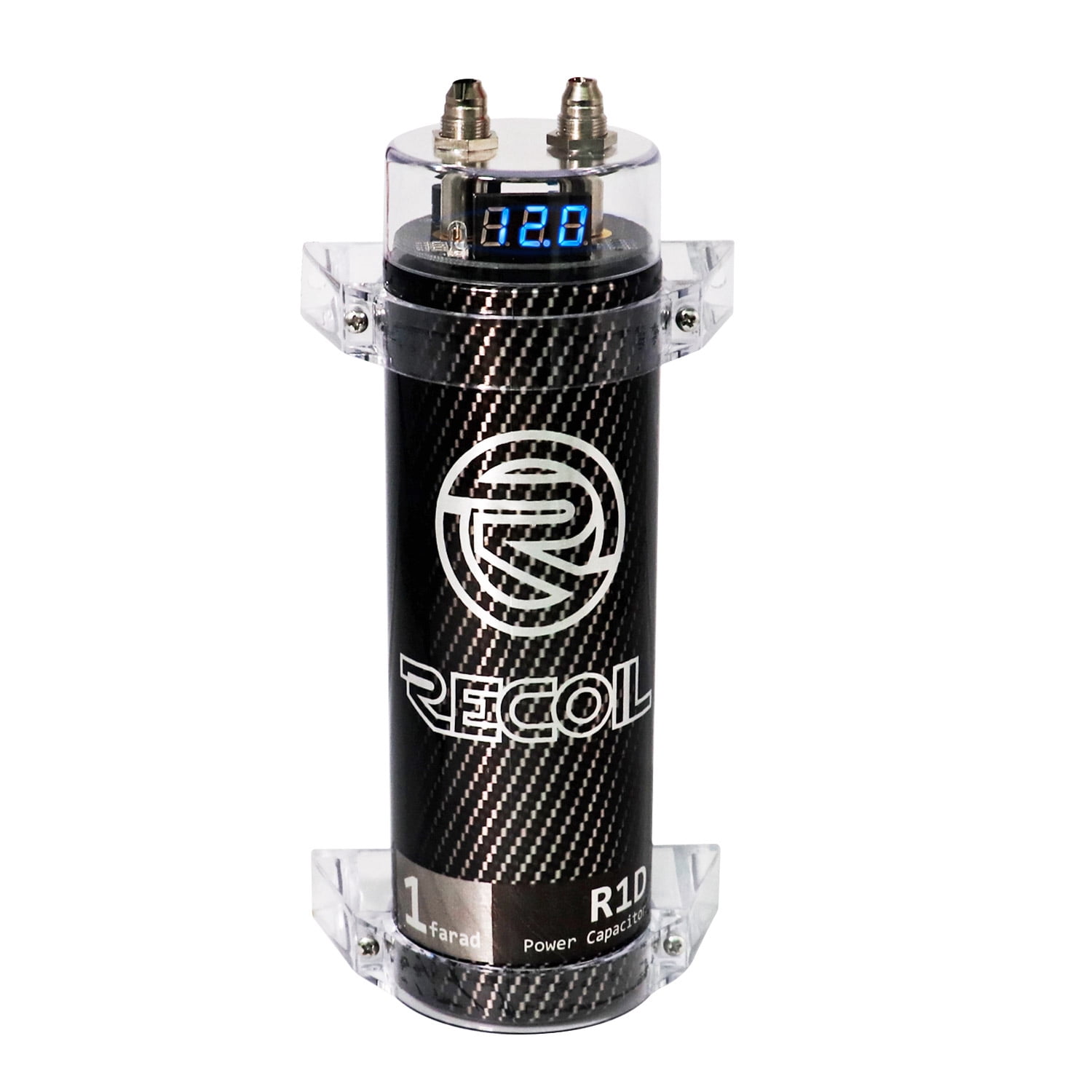 RECOIL R1D 1.0 Farad Car Audio Energy Storage Reinforcement Capacitor ...