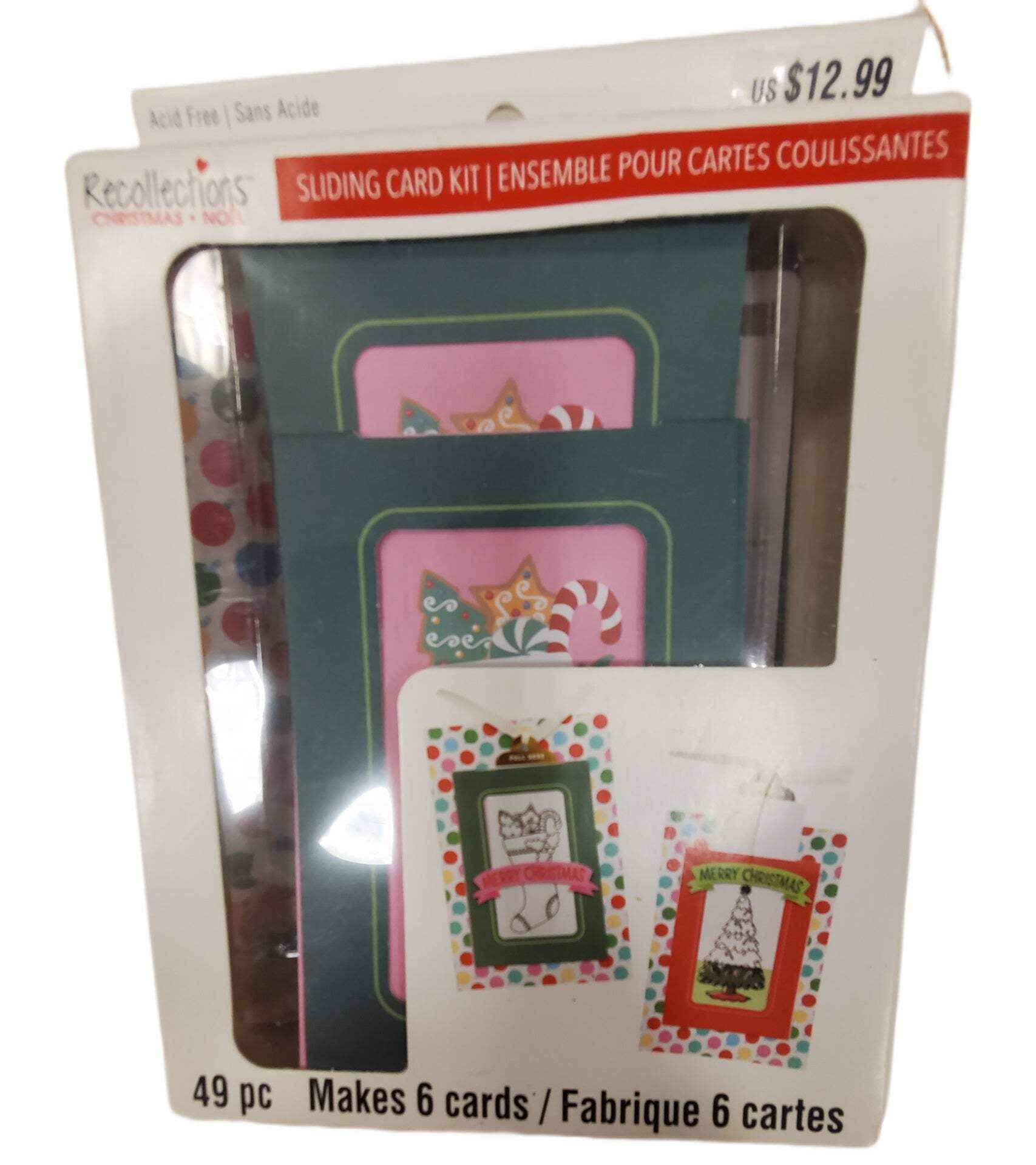 RECOLLECTIONS CHRISTMAS SLIDING CARD KIT - Walmart.com