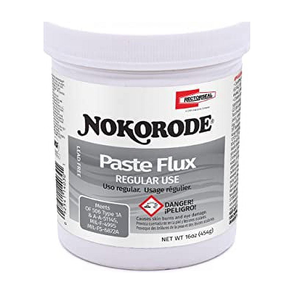 RECTORSEAL 14030 Nokorode Solder Paste 1 Lb , Brown - Walmart.com