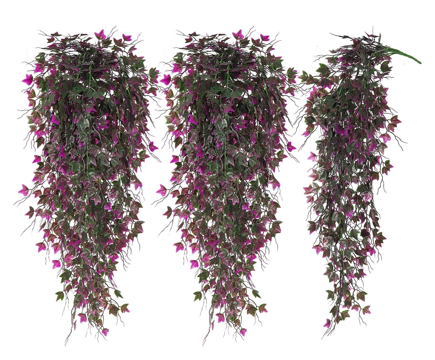 RECUTMS Artificial Plants Hanging Artificial Indoor Plant Fake Hanging ...