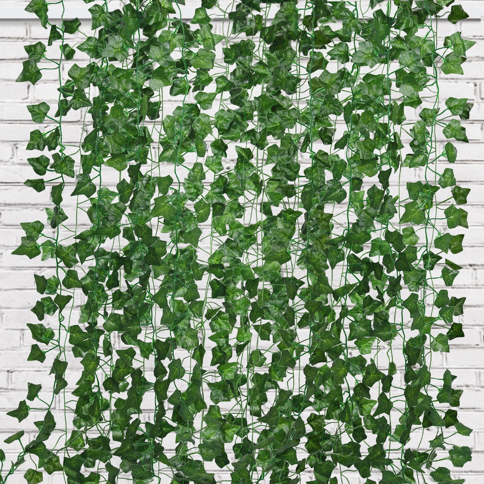 RECUTMS Fake Vines 24 Pack 173 ft Artificial Ivy Leaves Leaf Plants ...