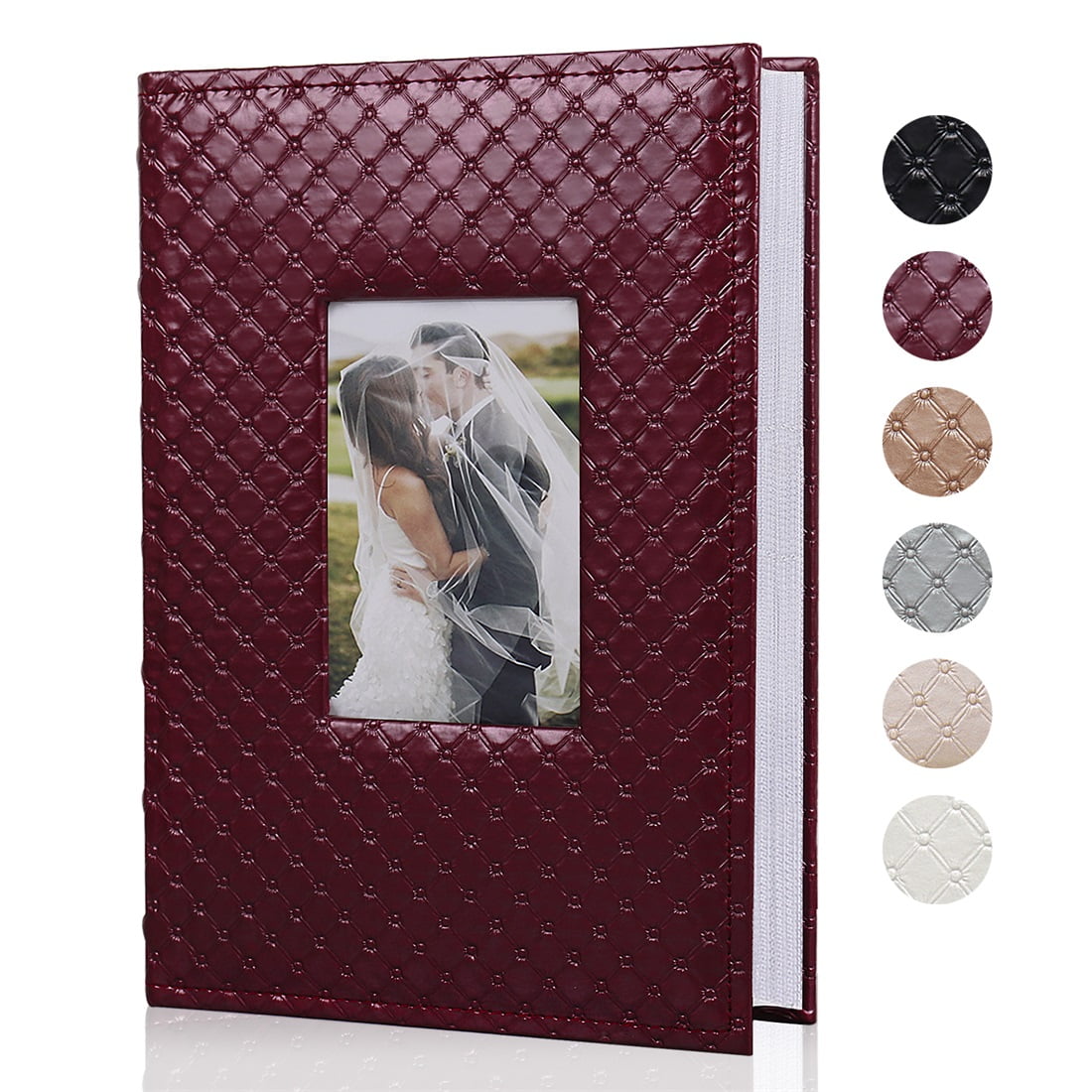 RECUTMS Photo Album 4x6 300 Photos Capacity Pockets Pictures Album ...