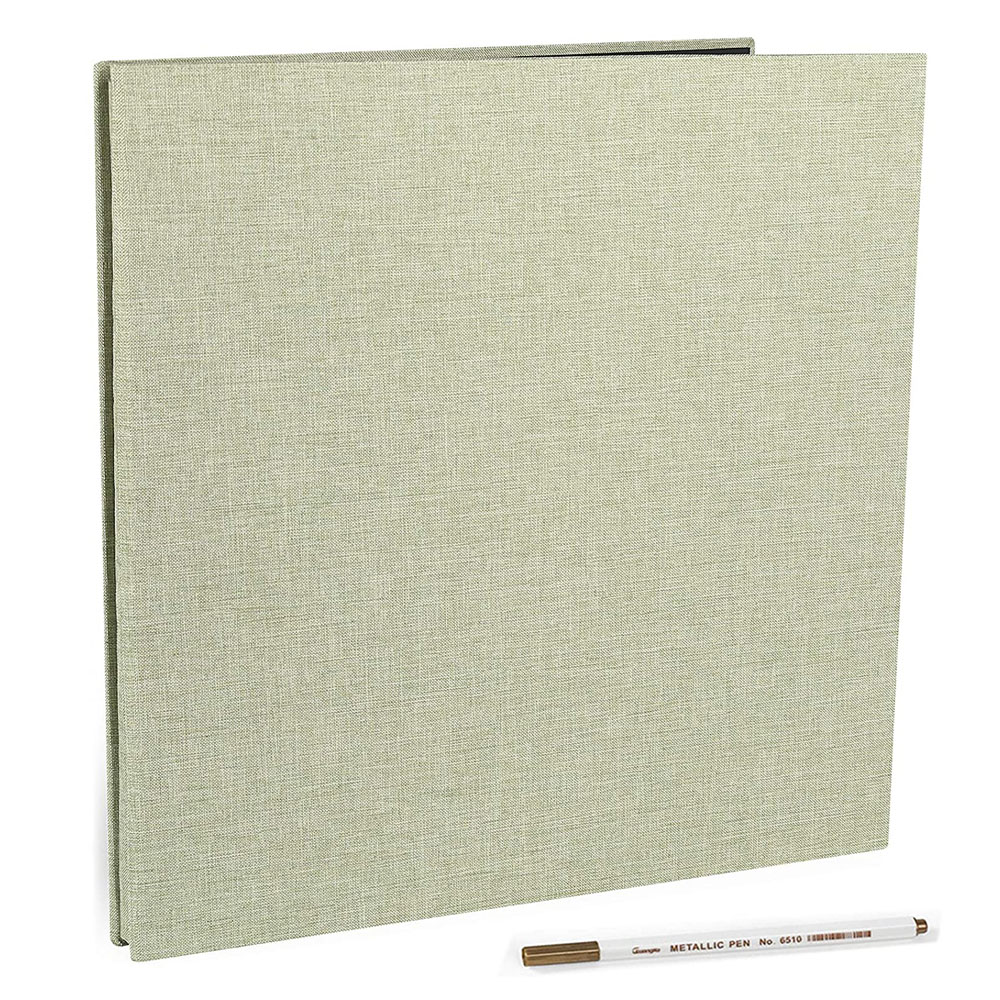 Holaray 11x8 inch 80 Pages Scrapbook Album, Photo Album for Family ...