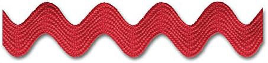 RED 1/2" Middy RIC RAC 24 Yards - Walmart.com