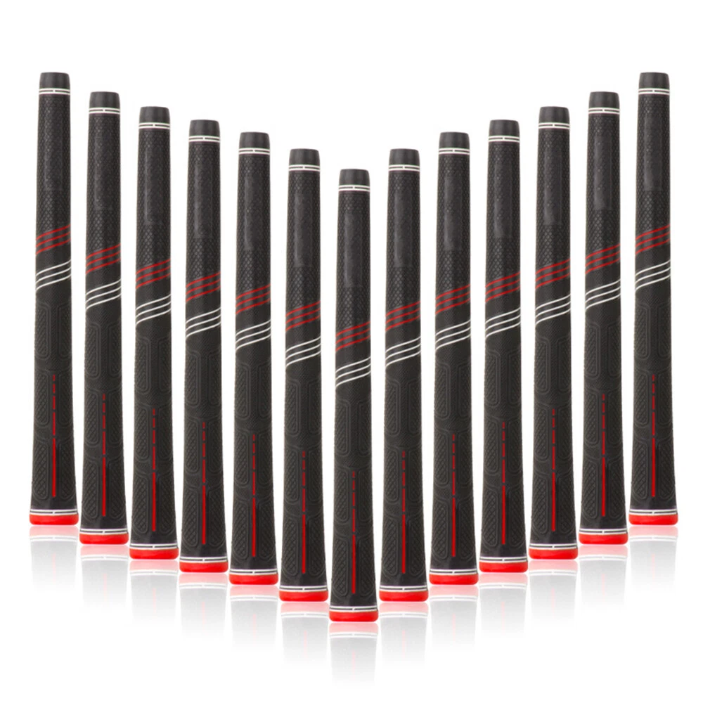 RED 13Pcs Golf Club Grip Golf Grip Anti-Slip Rubber Grip Oversize CP2 ...
