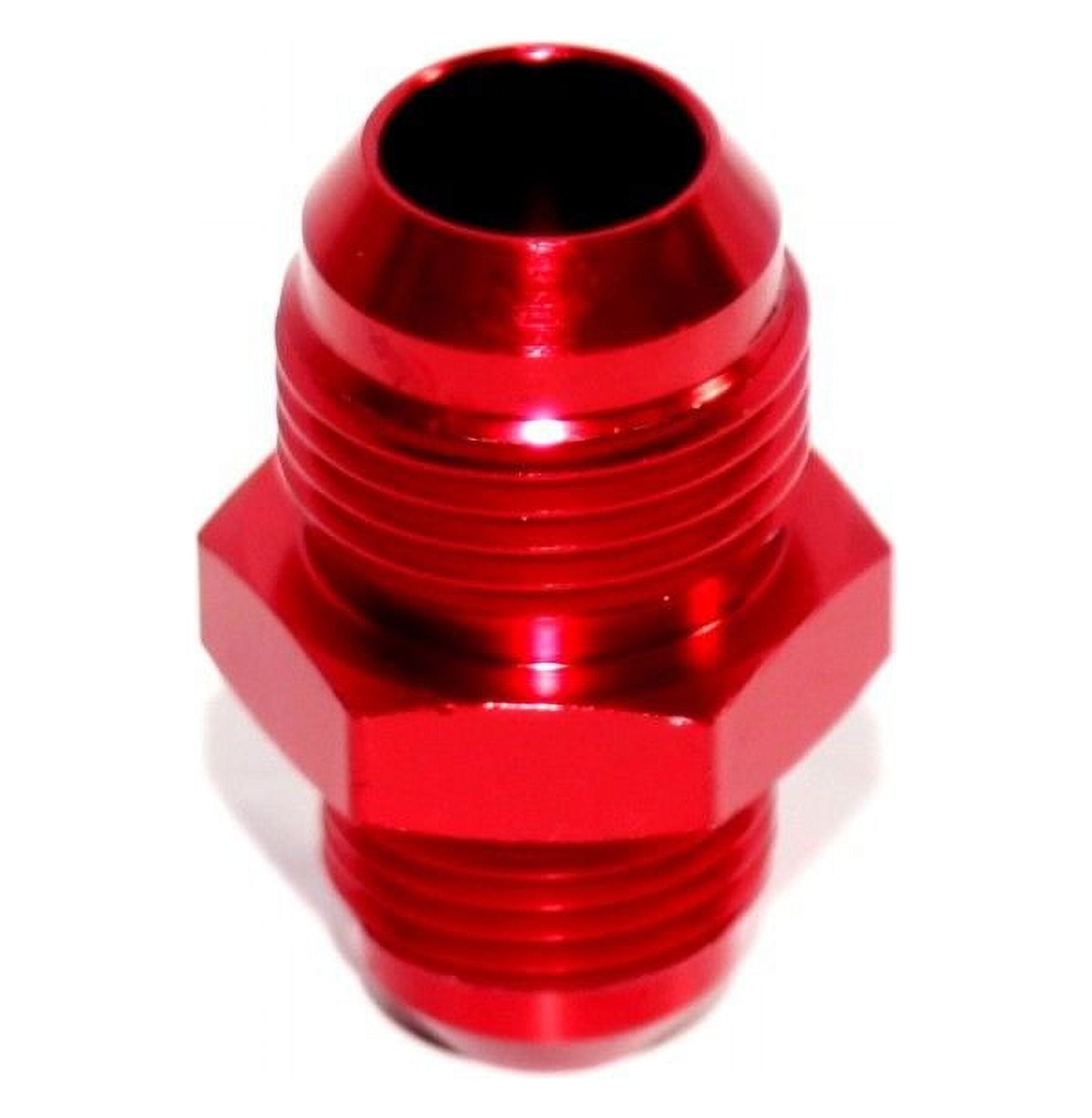 RED AN8 8AN TO AN10 Male Thread Straight Aluminum Anodized Fitting ...