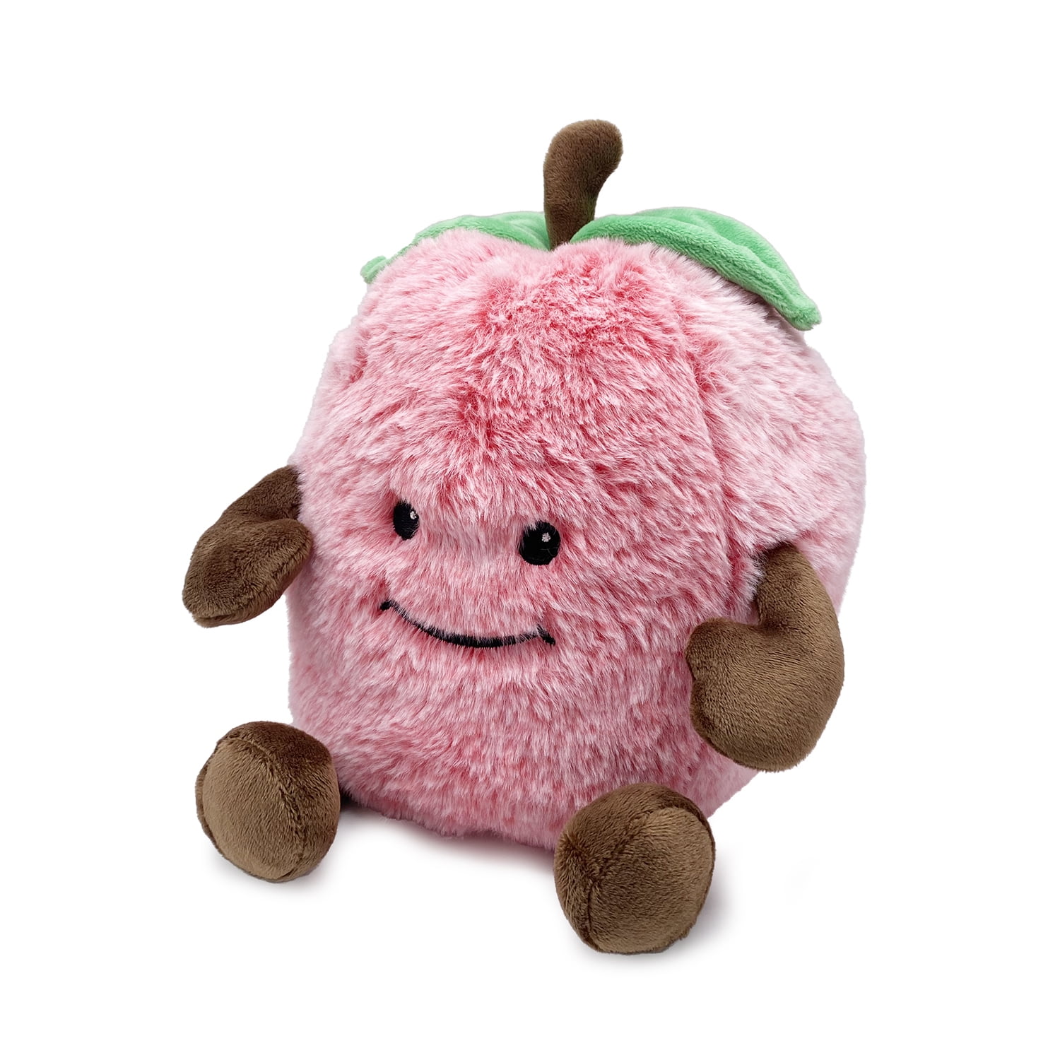 RED APPLE Warmies Cozy Plush Heatable Lavender Scented Stuffed Figure ...