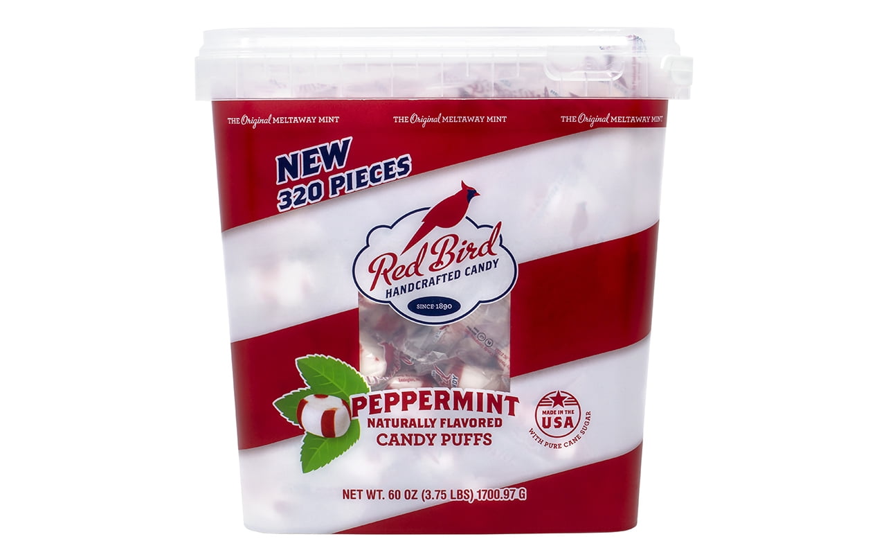 Red Bird Southern Refresh - Mints Soft Peppermint Puffs, 60 Ounce tub ...