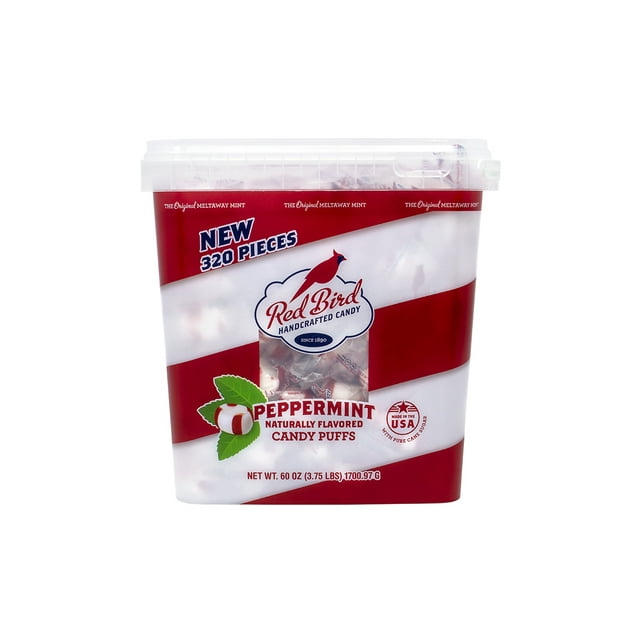 RED BIRD Soft Peppermint Puff Tub, 320 Pieces - Walmart.com