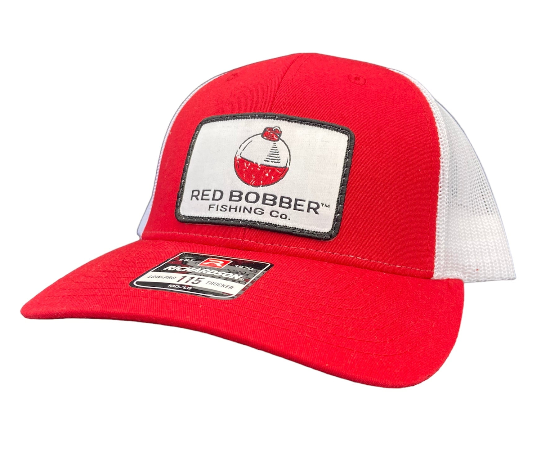 RED BOBBER™ TRUCKER CAP | RED / WHITE - Walmart.com
