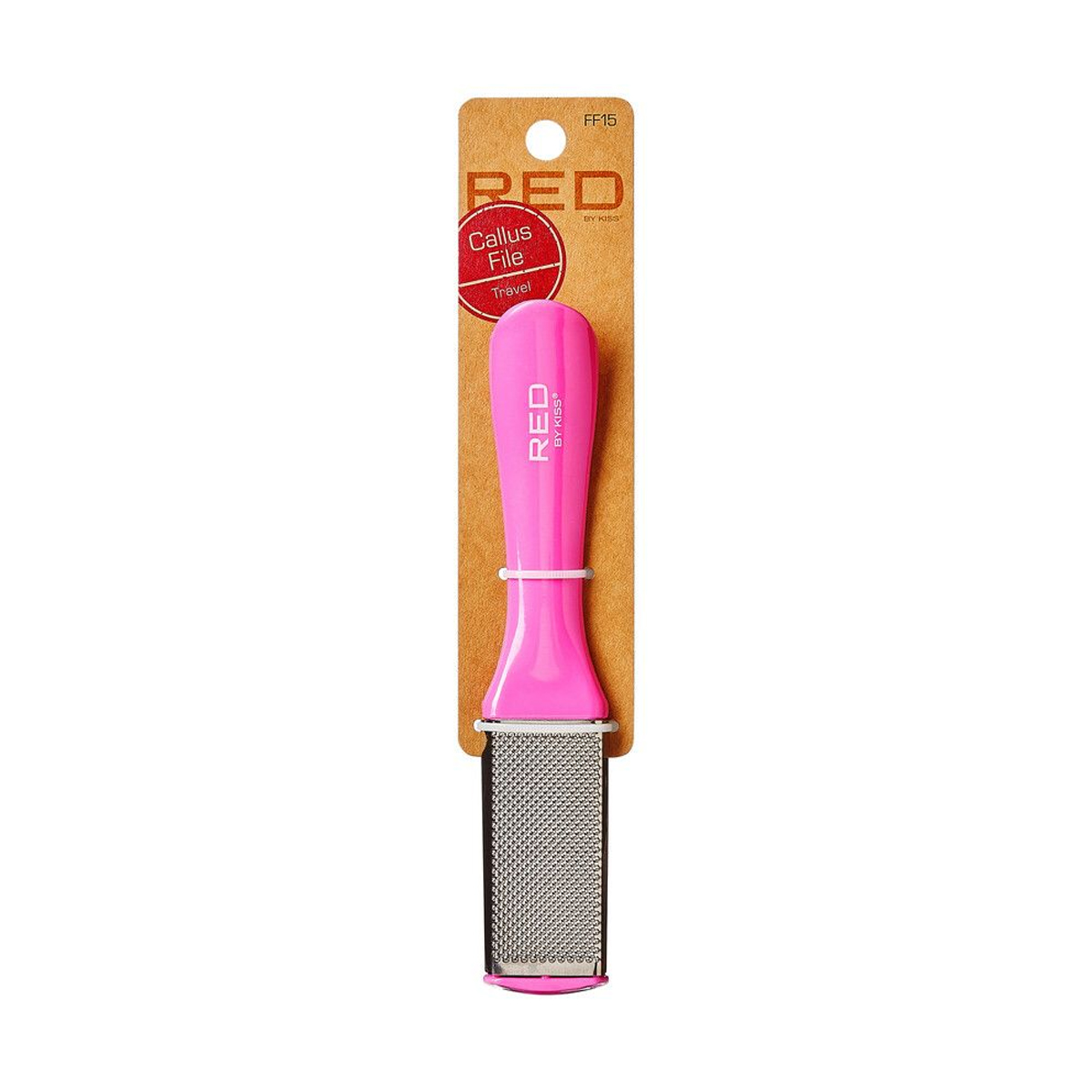 RED BY KISS CALLUS FILE TRAVEL PINK FF15 - Walmart.com