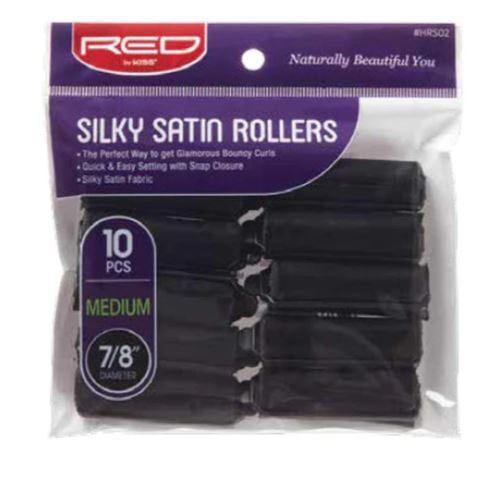 RED BY KISS SILKY SATIN ROLLERS - Walmart.com