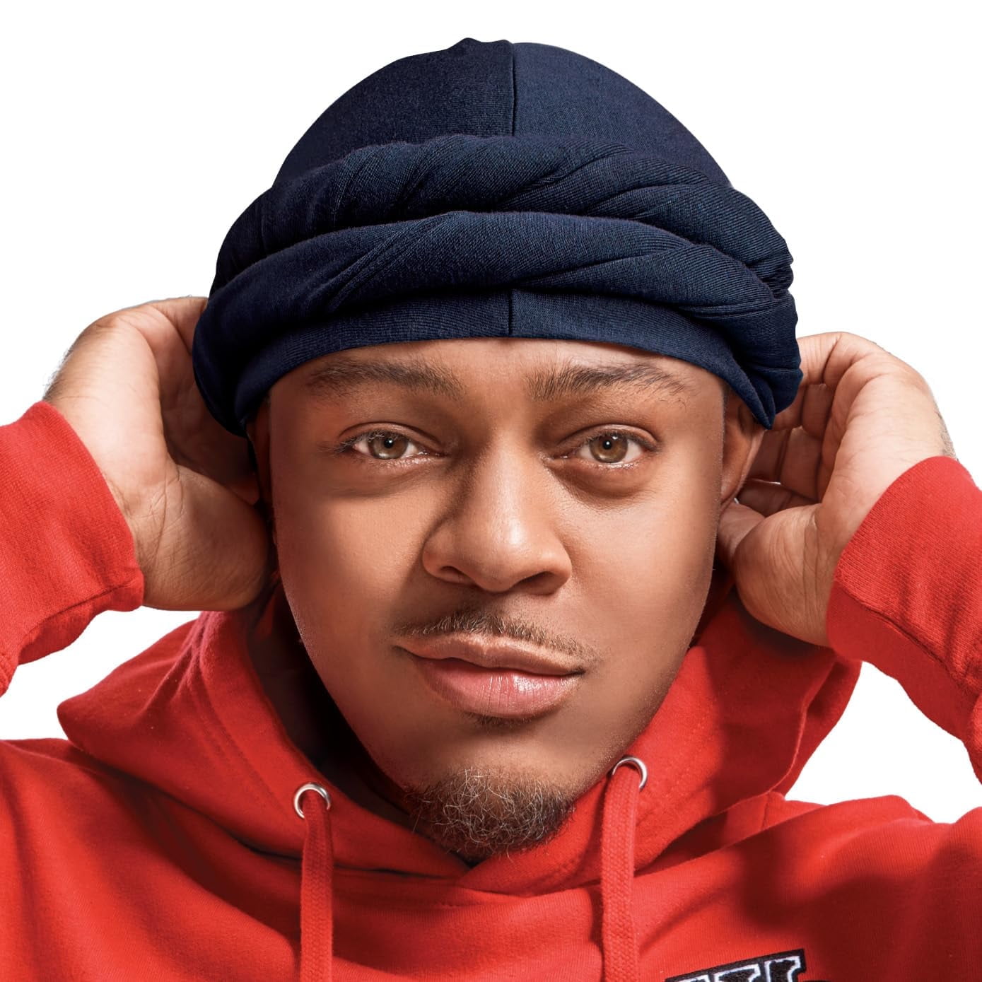 RED Bow Wow Premium Satin Mens Turban – Anti Breakage Moisture ...