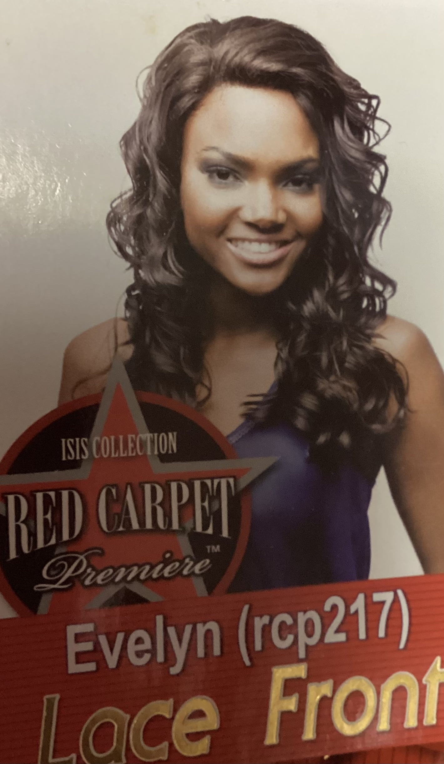 RED CARPET PREMIERE LACE FRONT WIG _STYLE: EVELYN (rcp217) COLOR #F2414 ...
