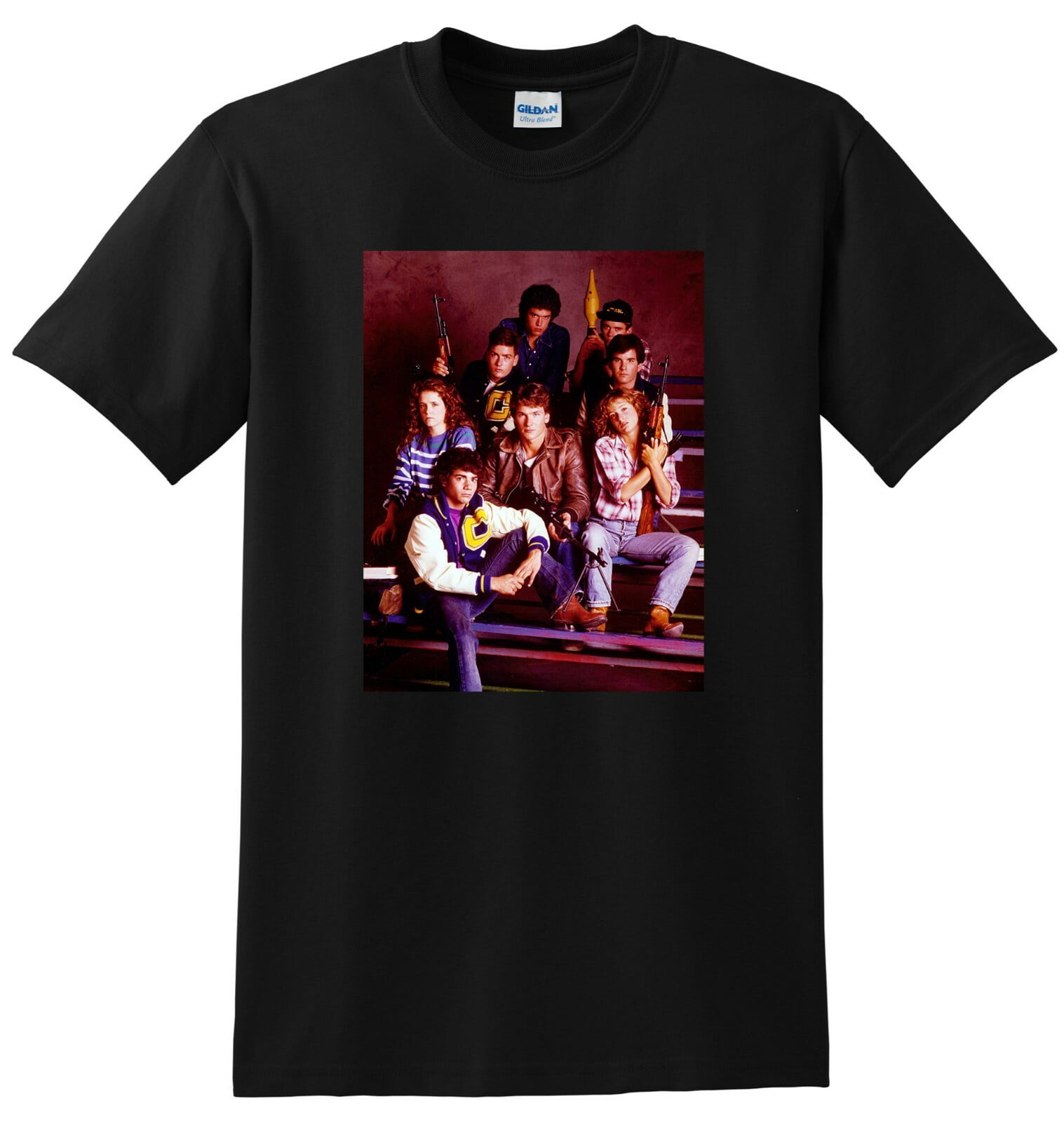 RED DAWN T SHIRT 4k bluray dvd cover 1984 SMALL MEDIUM LARGE or XL ...