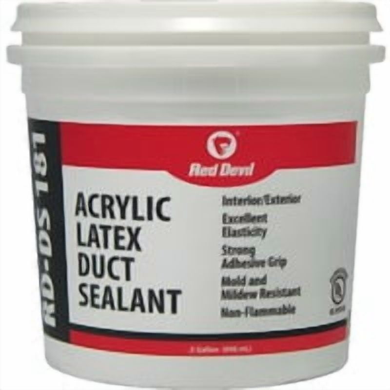 RED DEVIL RD-DS 181 Acrylic Latex Duct Sealant, Case of 2 - Walmart.com
