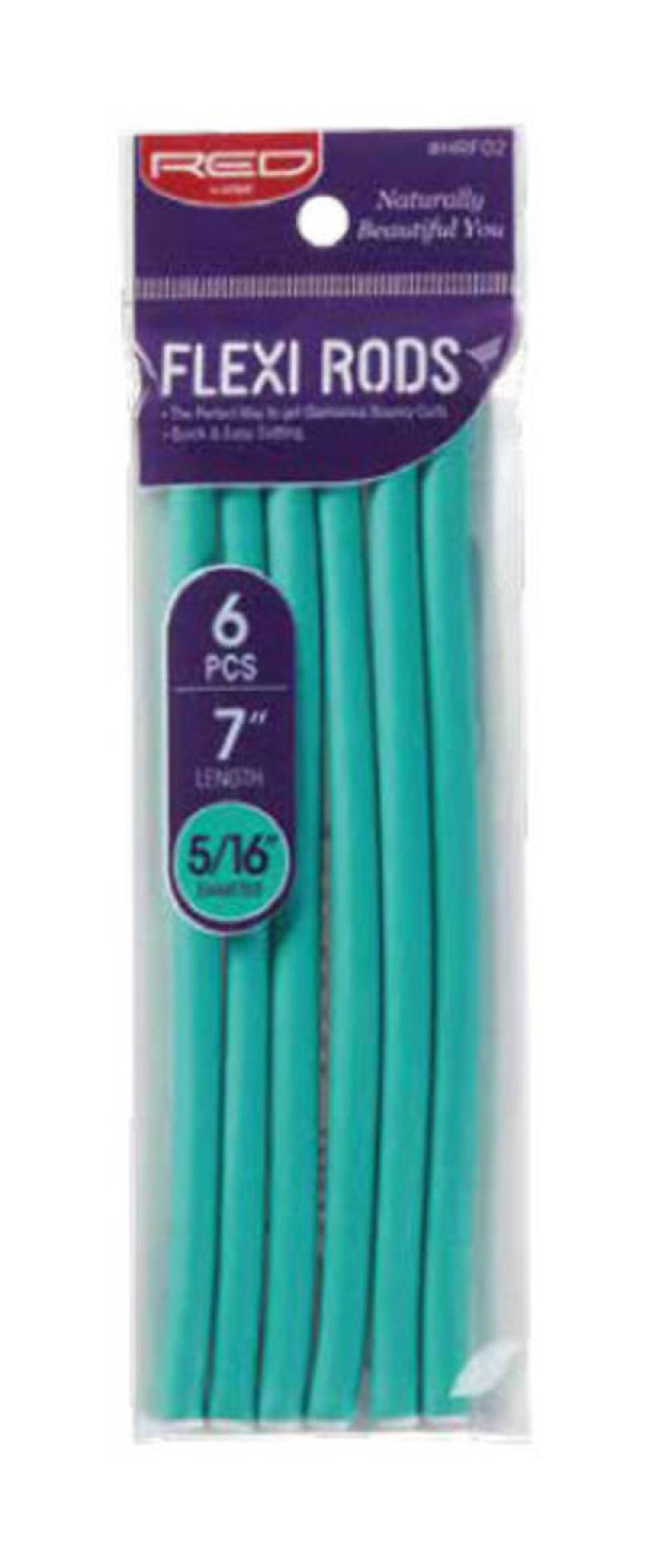 RED FLEXI RODS 7" 5/16" 6PCS PACK GREEN - Walmart.com
