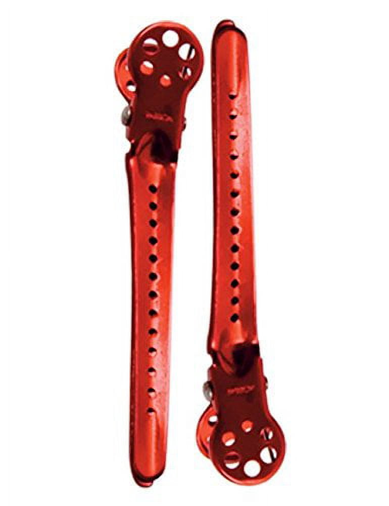 RED Hair Sectioning L-Clips for Hair Stylists 2 Pack 100% Genuine ...