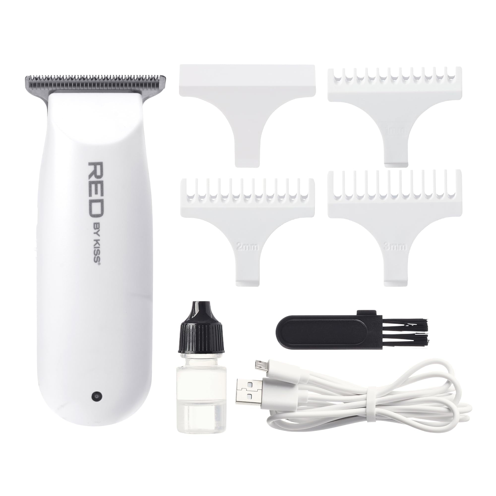 RED by Kiss Hair Clipper, Mini Cordless Hair Trimmer, Long Lasting Hair ...