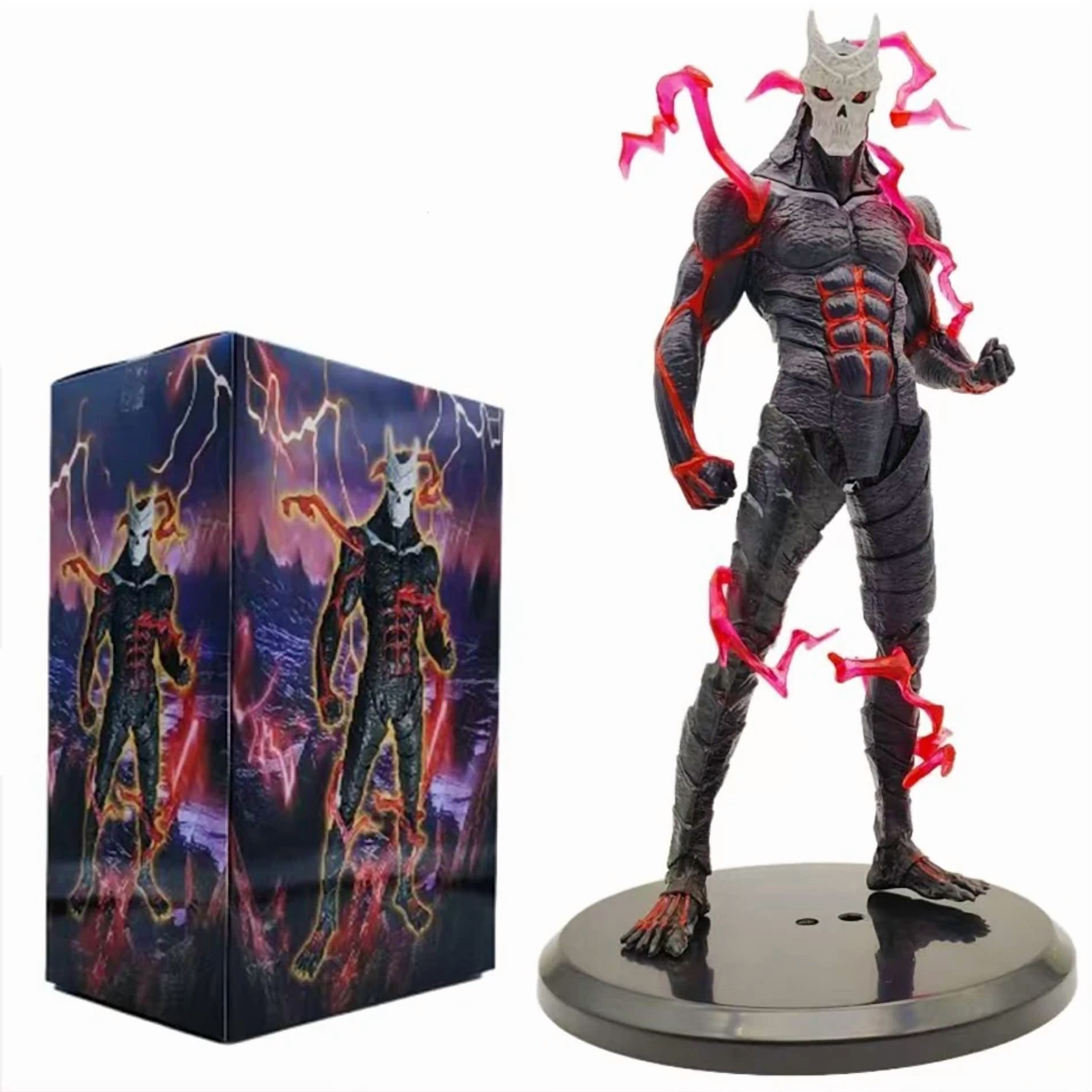RED New Monster 8 Figure Kaiju Number Eight Figure Kafka Hibino Stands ...