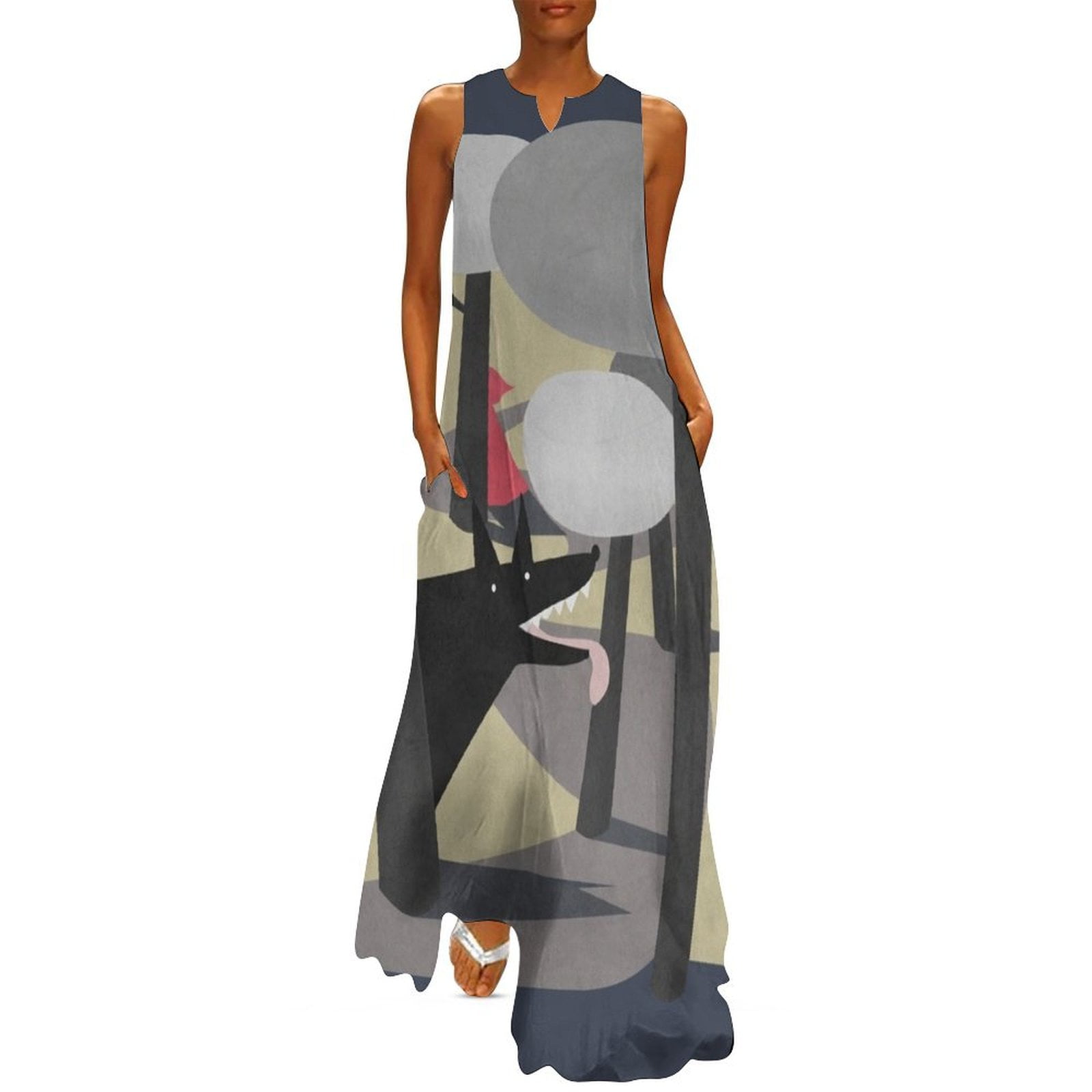 RED RIDING HOOD Long Dress prom dress 2024 dress party night Women"s ...