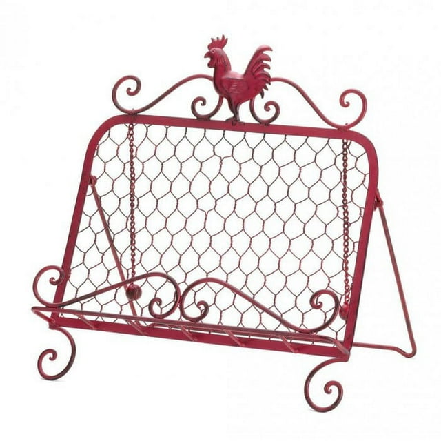 RED ROOSTER COOKBOOK STAND - Walmart.com