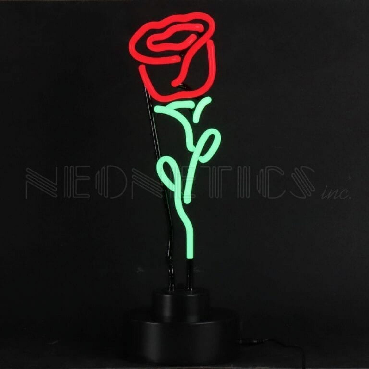 RED ROSE NEON SCULPTURE – 4RROSE - Walmart.com