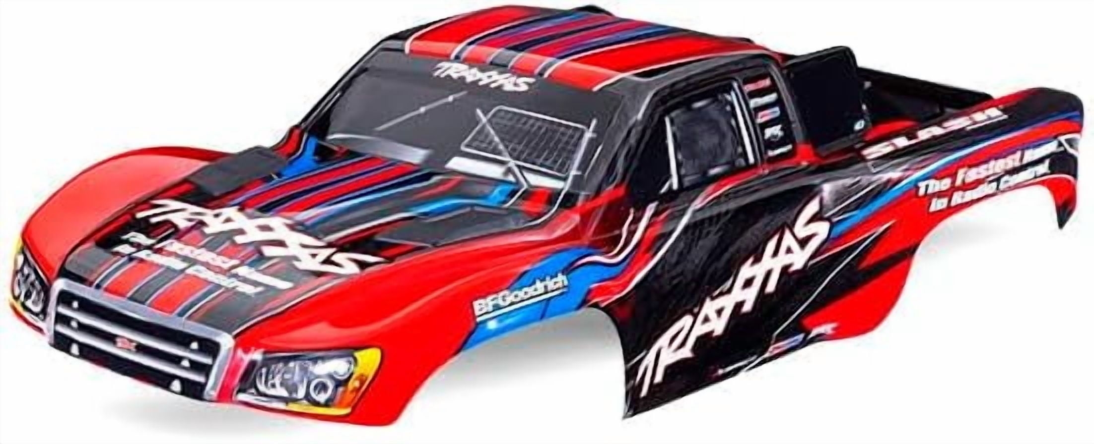 RED Slash 2WD Clipless Body - Walmart.com